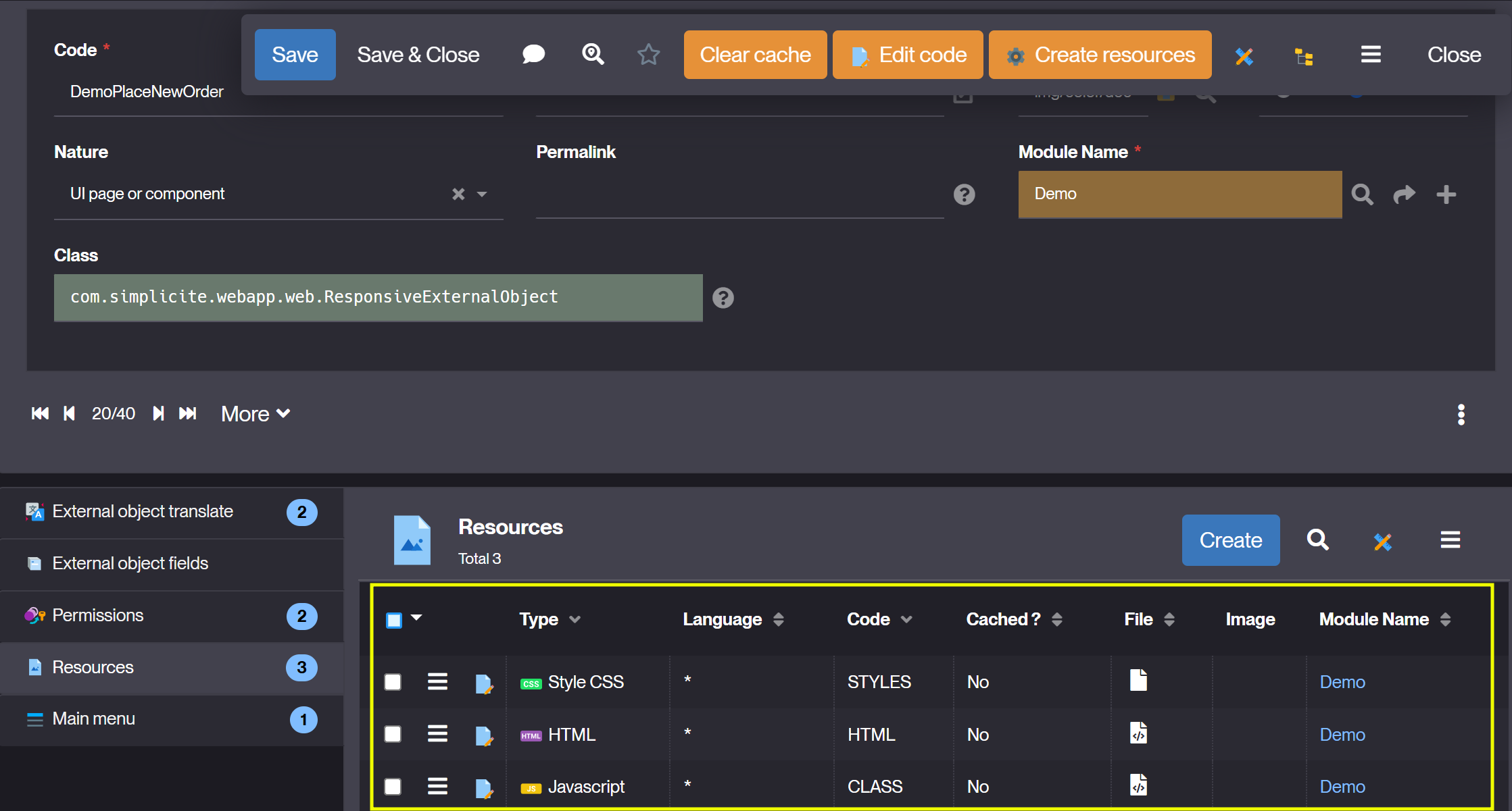 Ajouter une action de redirection vers une URL externe depuis le ...